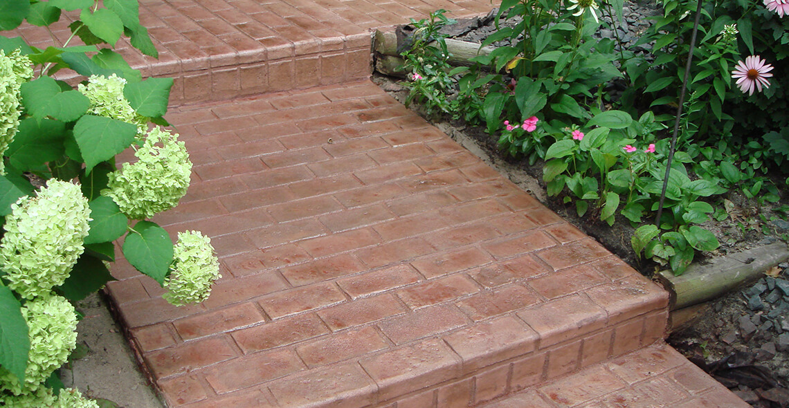 Terraced Yard With Steps